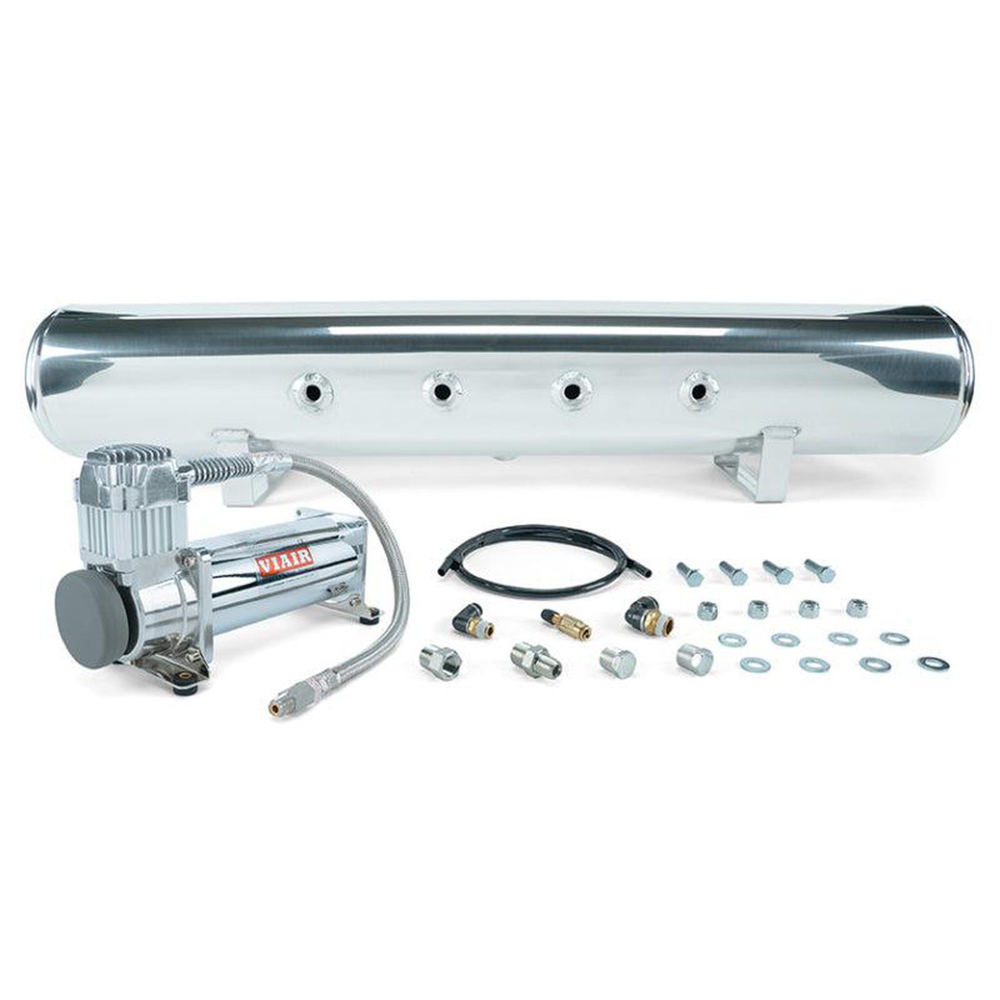 Air Lift Performance 5 Gallon Polished Tank & VIAIR 444C Compressor ...