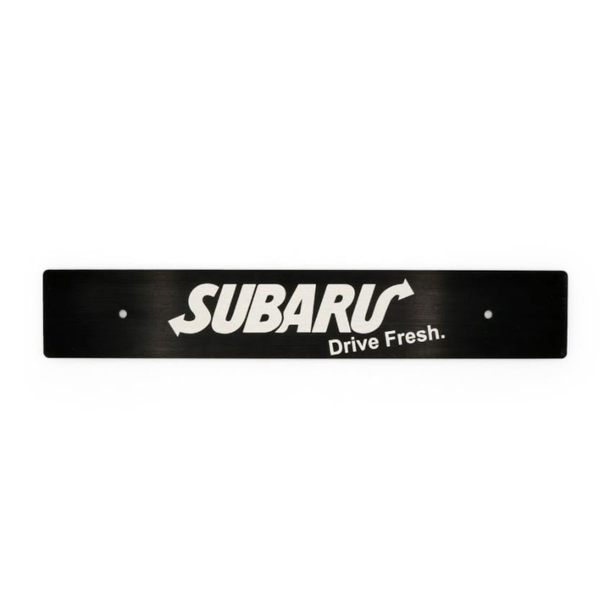 Billetworkz "Subaru Drive Fresh" Plate Delete 08-21 Subaru WRX / STI ...