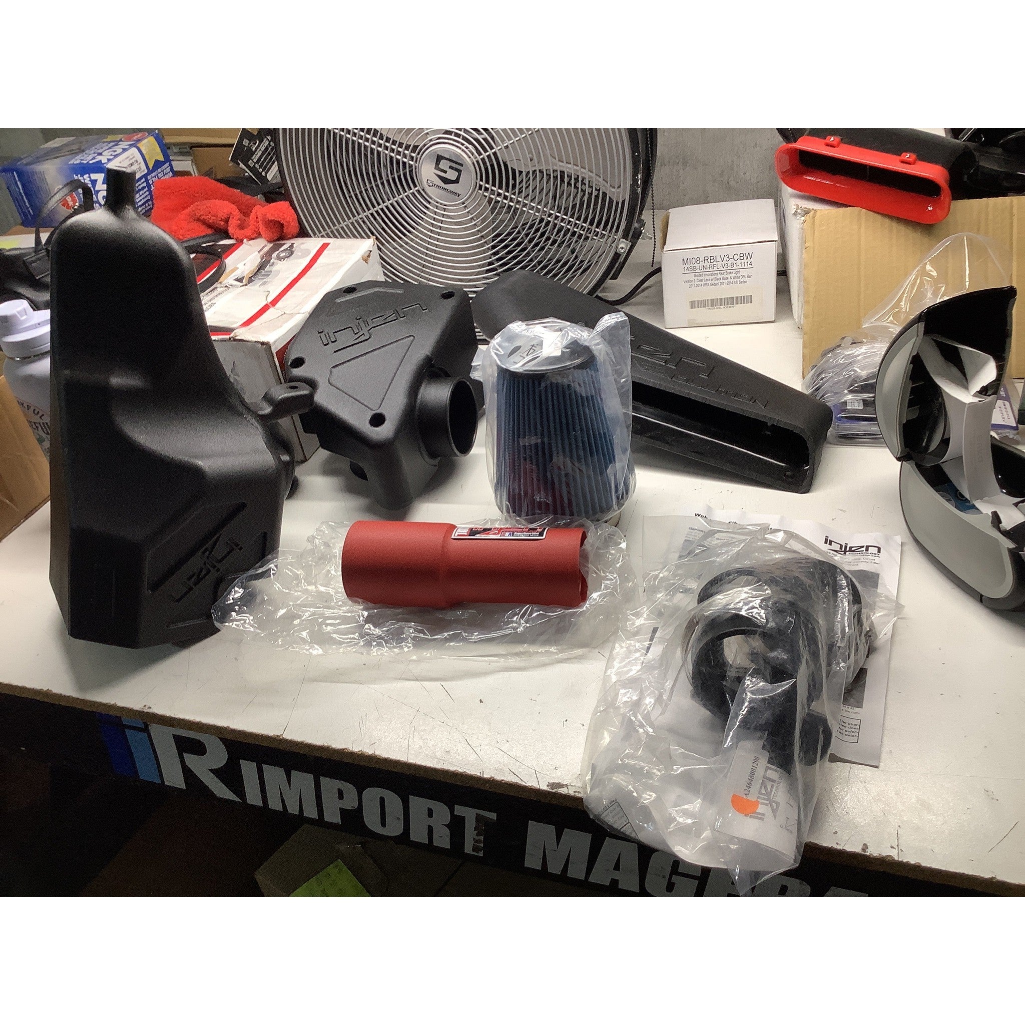 Clearance / OPENBOX Injen Evolution Intake with Ram Air Scoop Subaru S ...