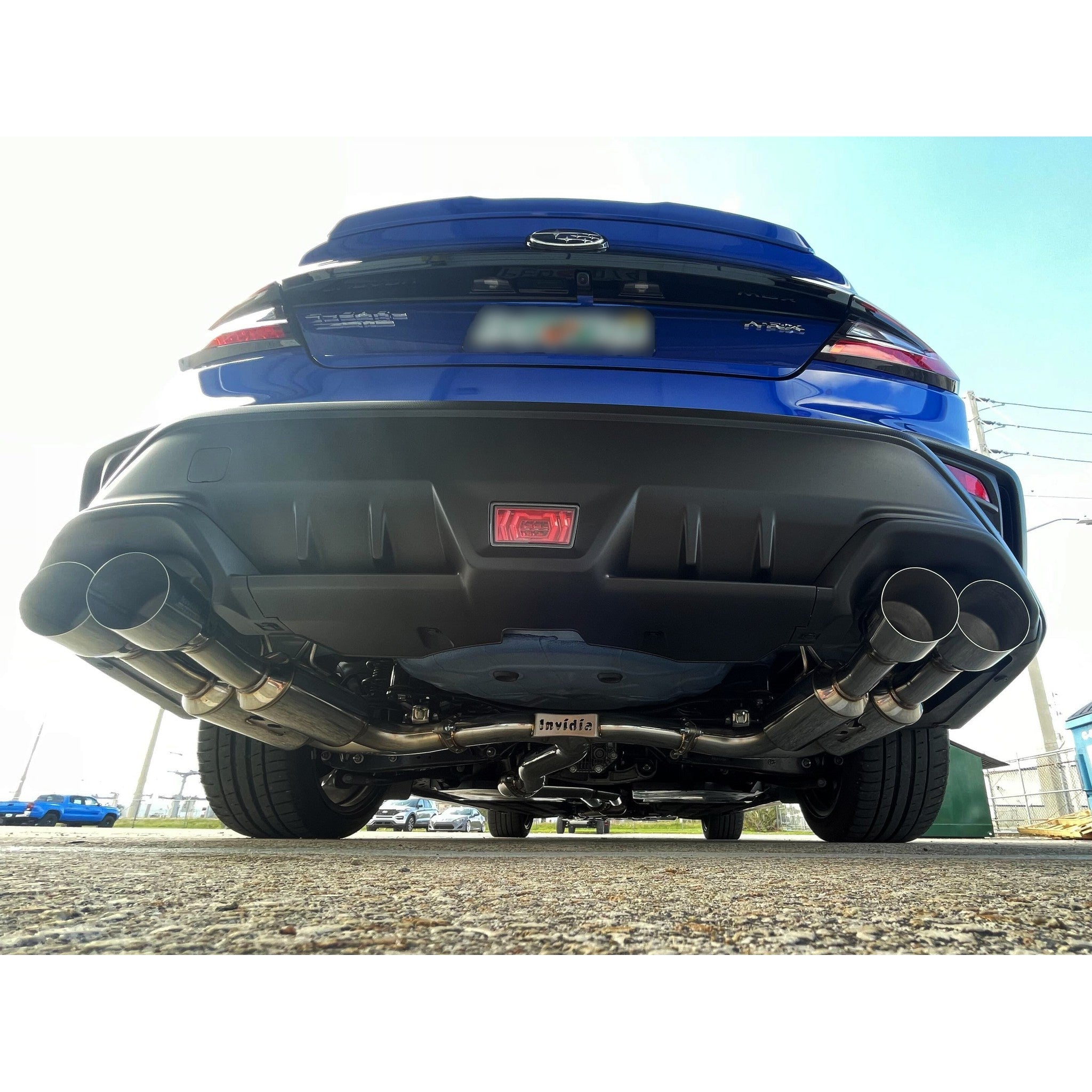 Invidia WRX 2022 2024 R400 Cat Back Exhaust Subaru HS22WRXGM4SS Import Image Racing