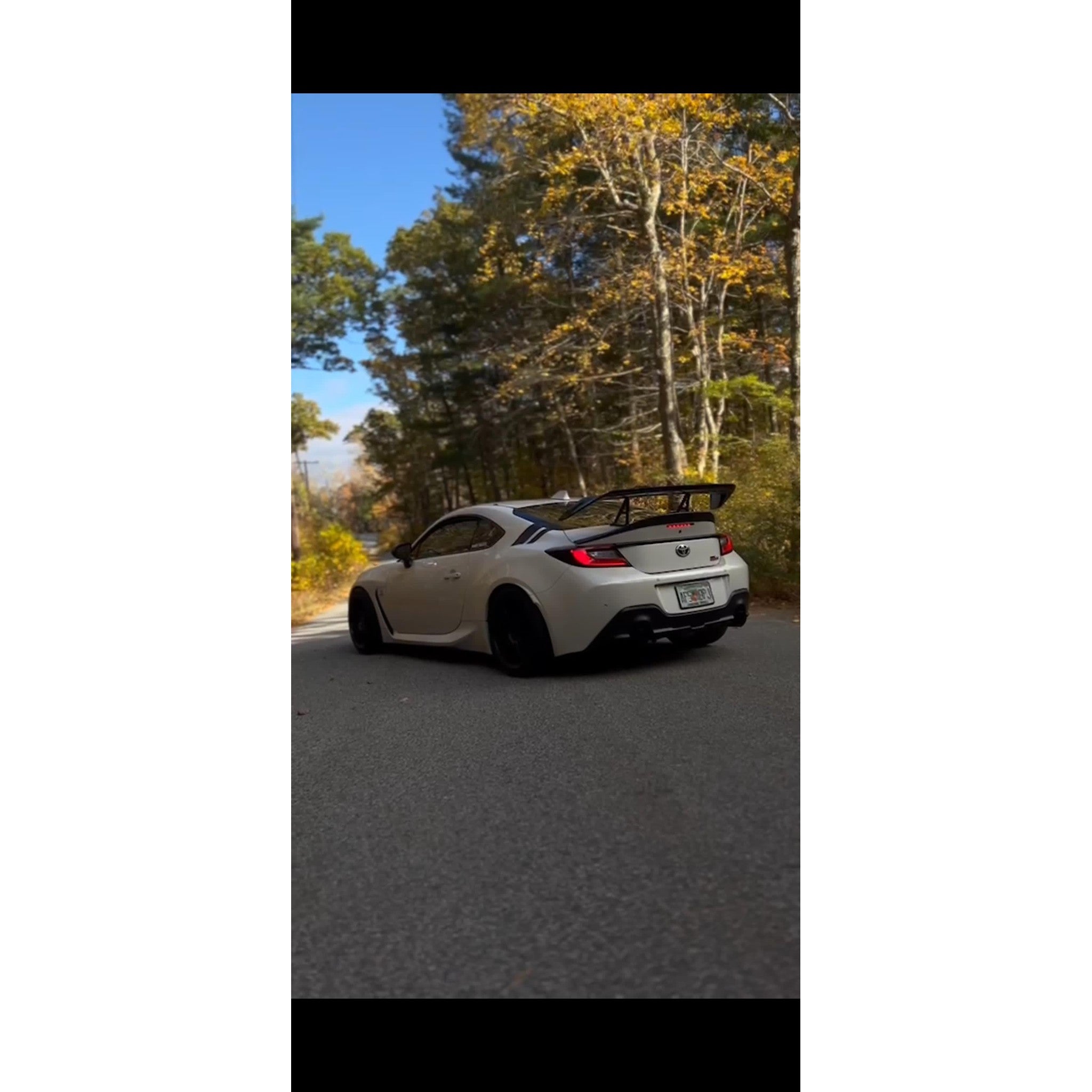 Noble TRD Style Spoiler (Paint Matched Options) Subaru BRZ / GR86 2022 – Import Image Racing
