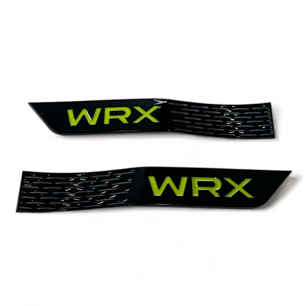 Noble 2015-2021 Subaru WRX Fender Emblems – Import Image Racing