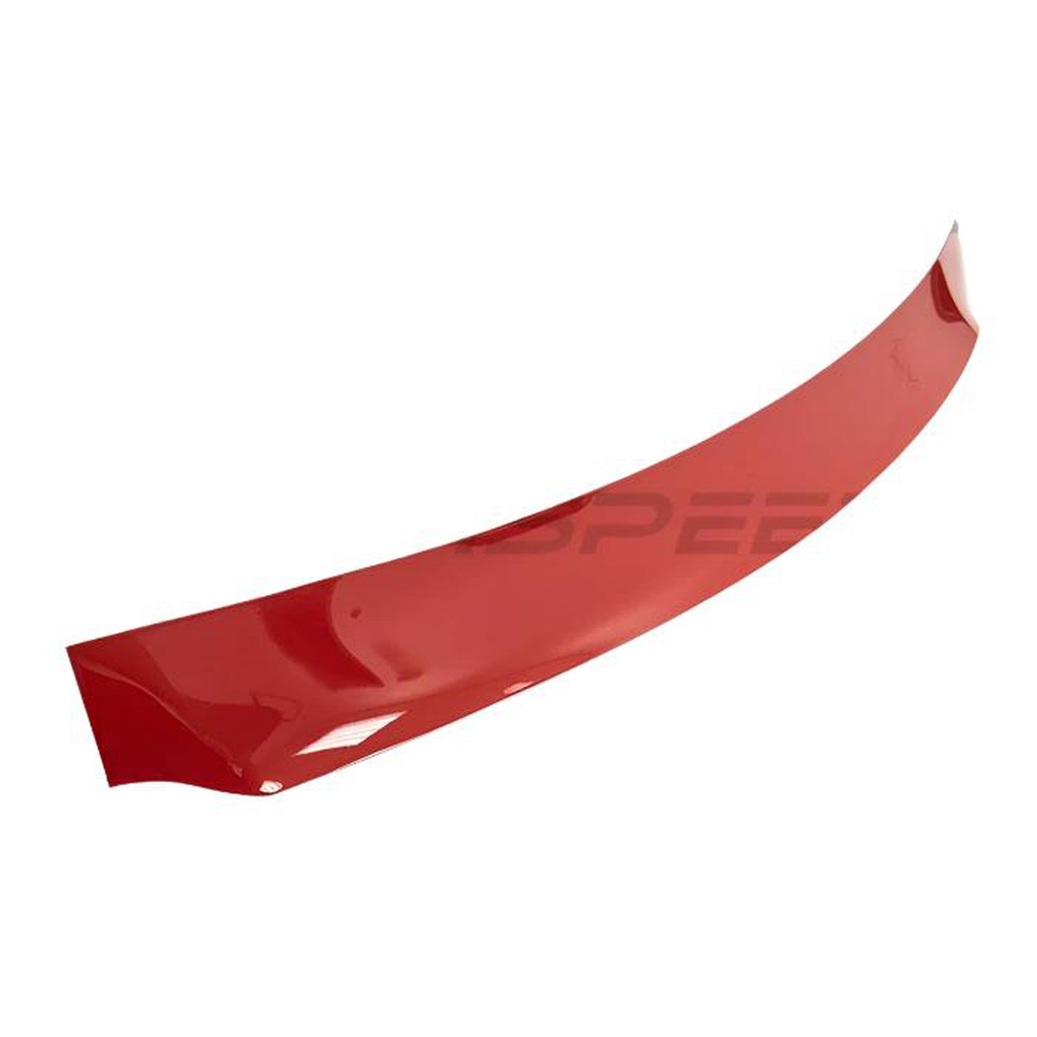 OLM Paint Matched Window Roof Visor Spoiler Lightning Red WRX / STI 20 ...