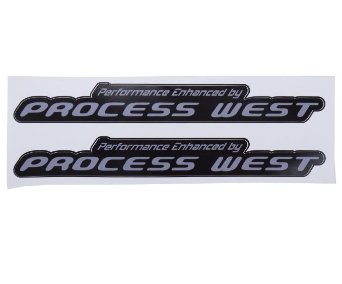 Process West Performance Enhanced by Process West Decal (comes as a pa – Import Image Racing