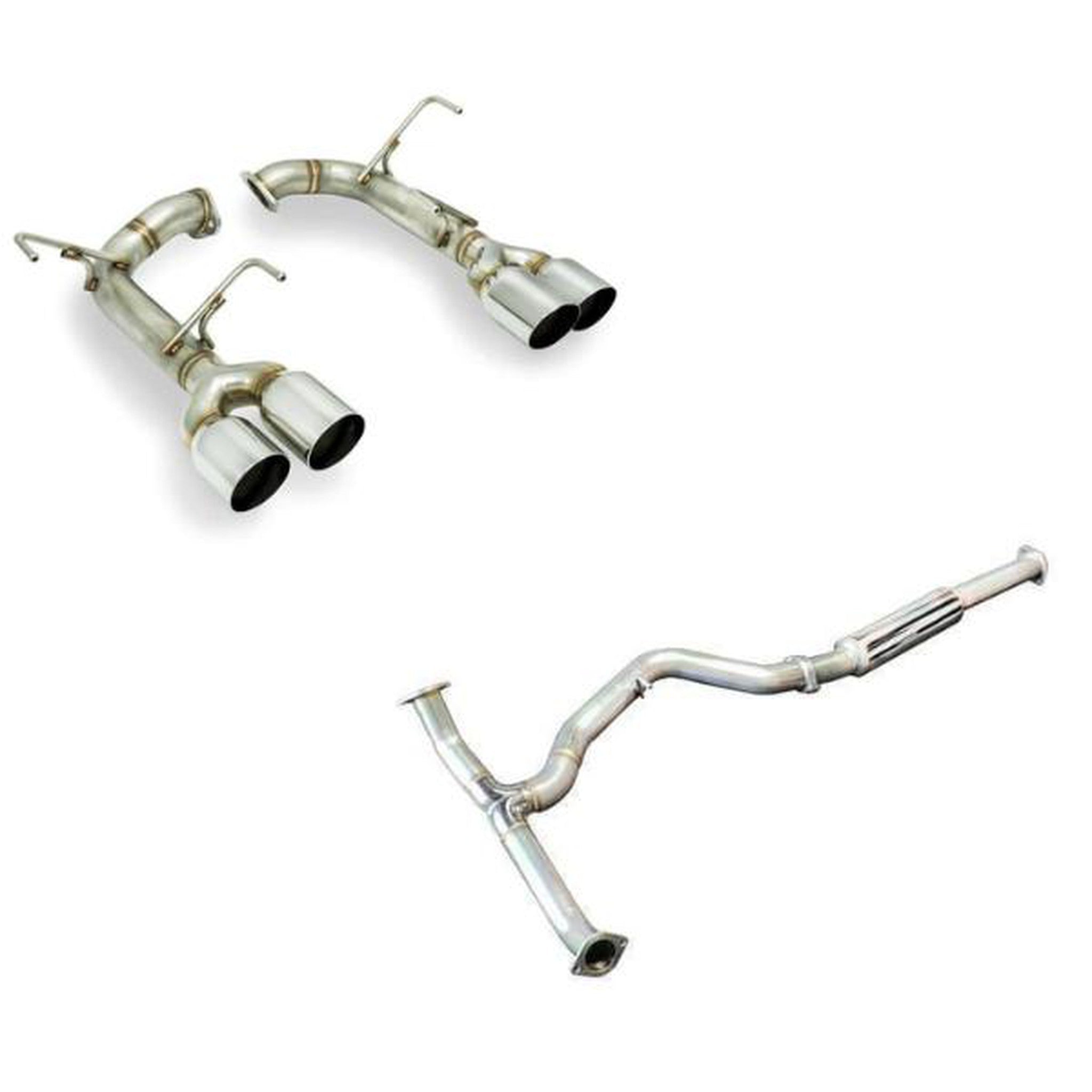 Remark Axle Back Exhaust and Midpipe Kit Subaru WRX / STI 15-21 ...