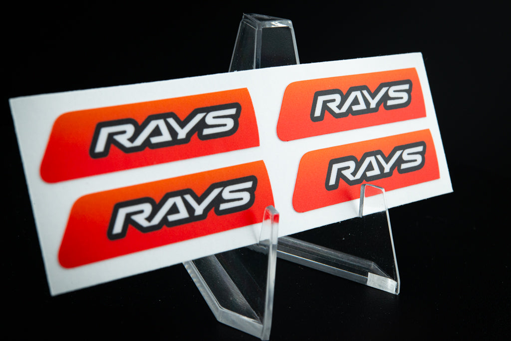 Overnight.Crew Rays Gram Lights 57DR/57CR Spoke Stickers (4 PCS) - Sun ...