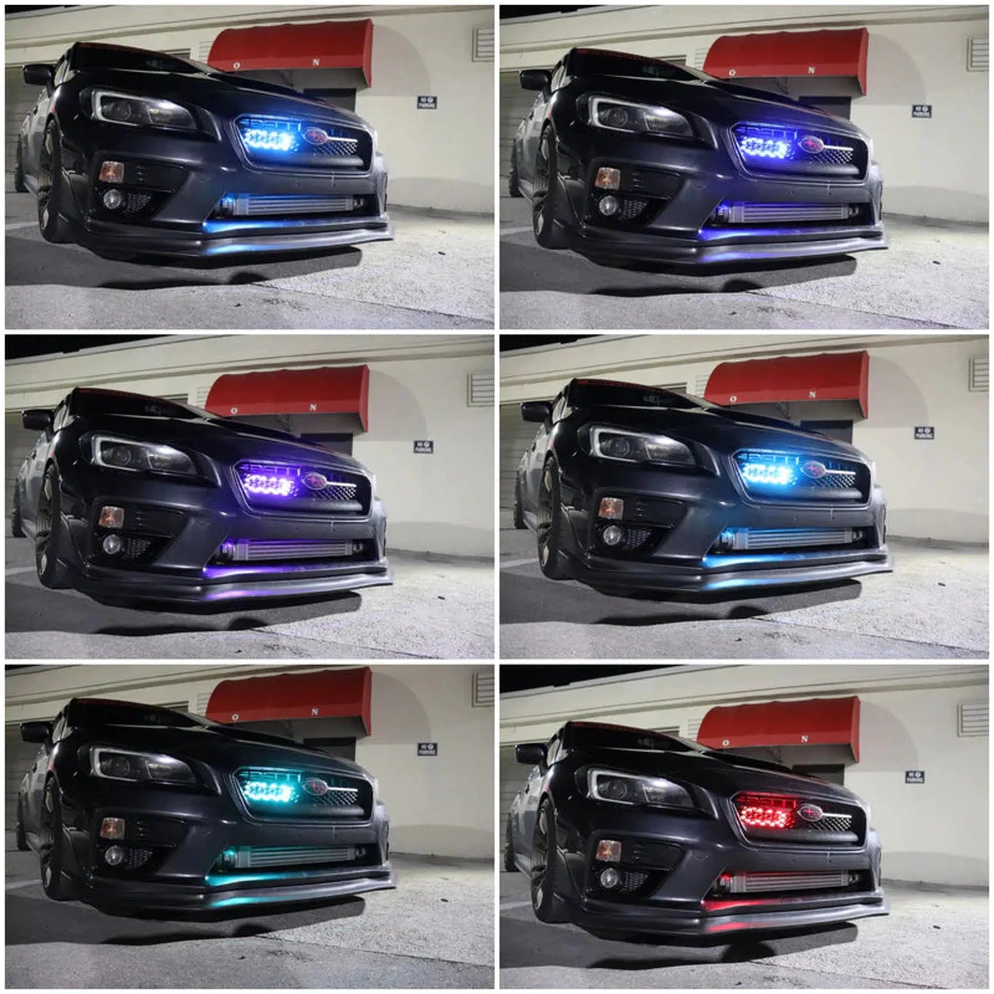 Velossa Tech Lit Big Mouth Ram Intake Snorkel 15-21 Subaru WRX / STI ...