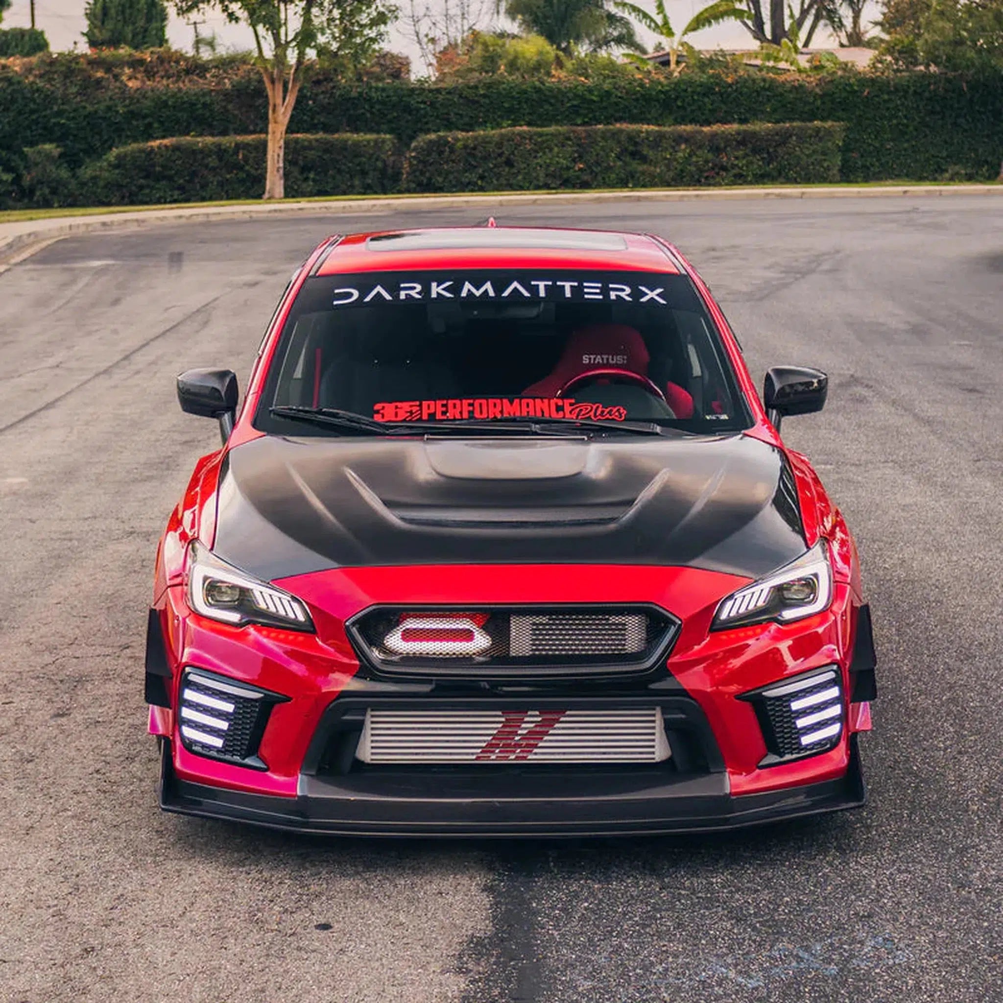 Velossa Tech Lit Big Mouth Ram Intake Snorkel 15-21 Subaru WRX / STI ...