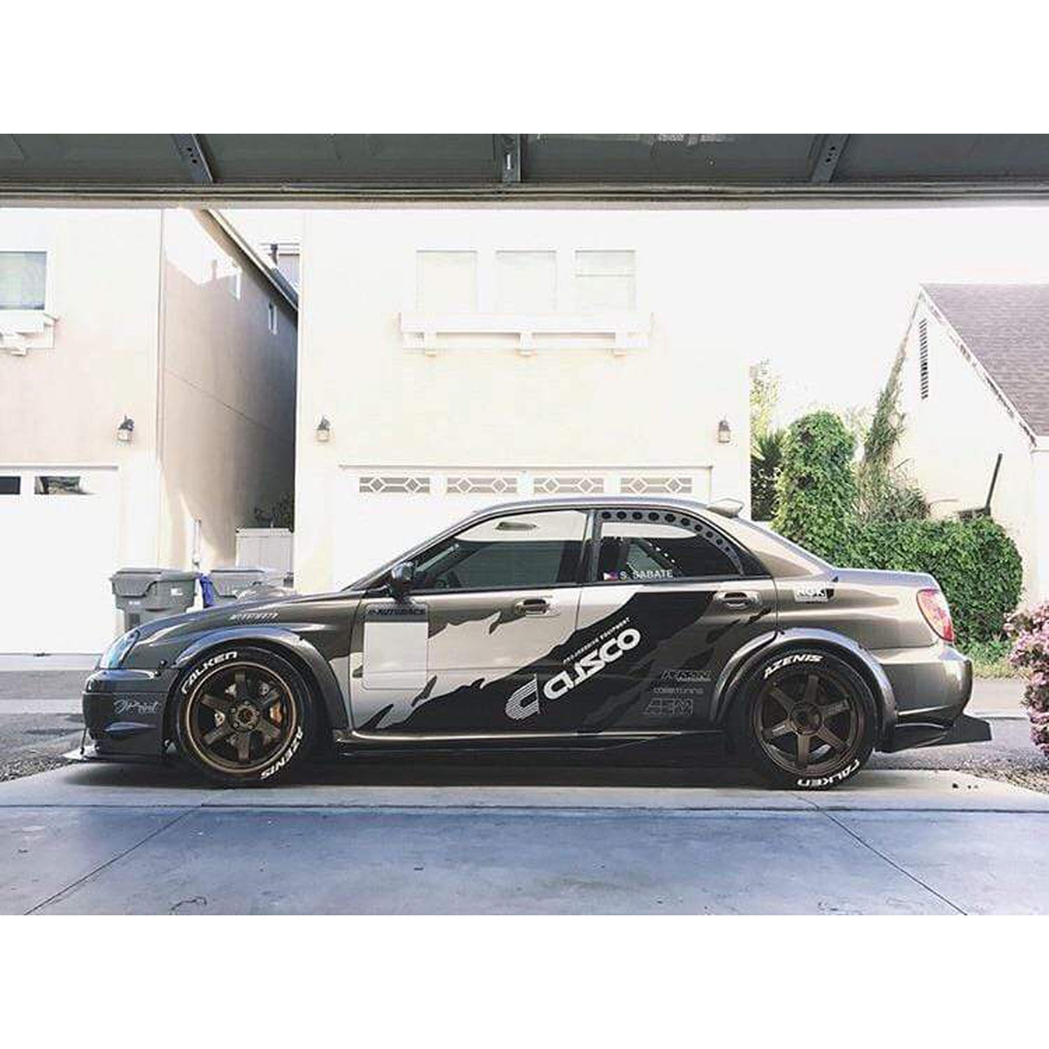 Visual Autowerks Rear Window Vents Subaru WRX 02-07 / STI 04-07 Sedan ...