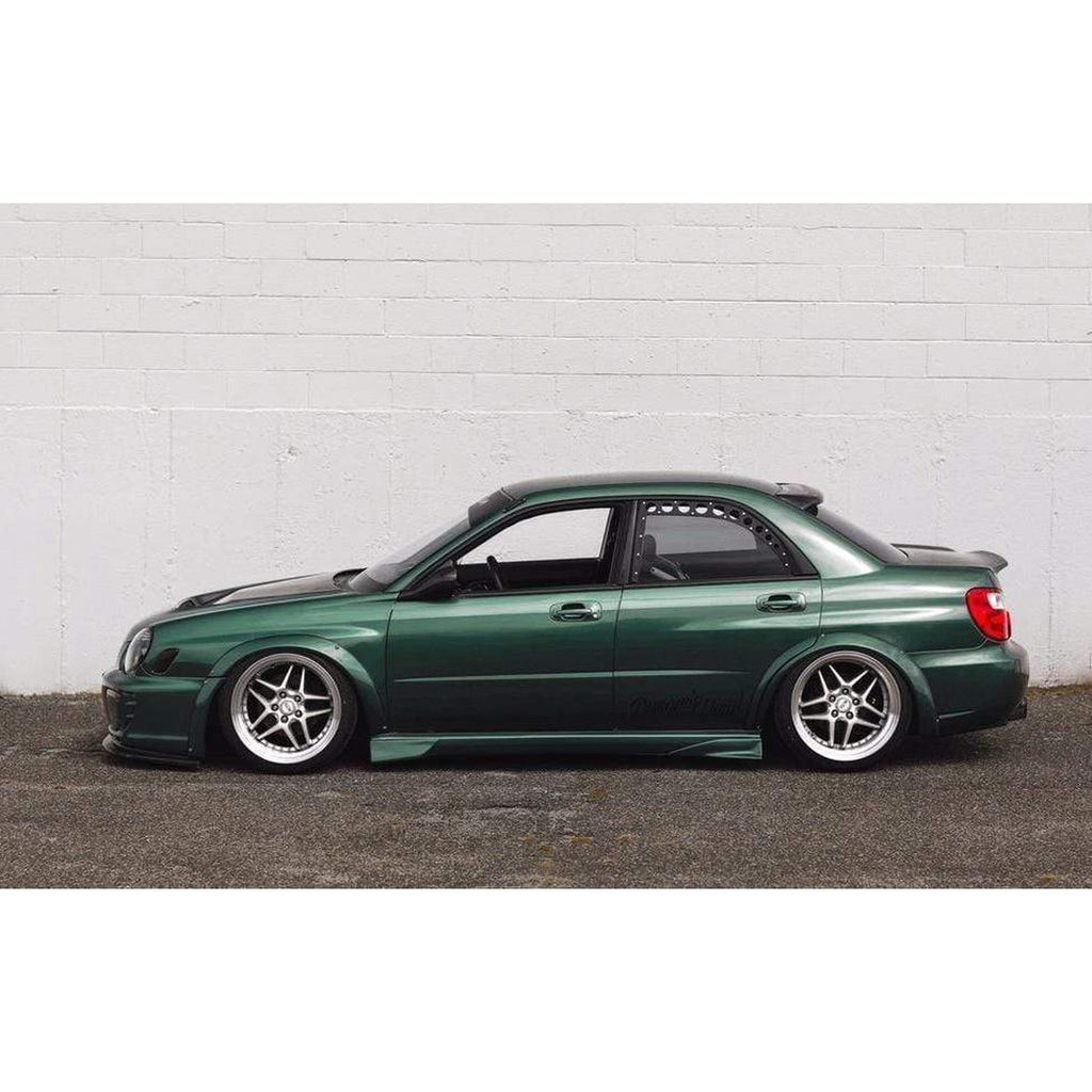 Visual Autowerks Rear Window Vents Subaru WRX 02-07 / STI 04-07 Sedan ...