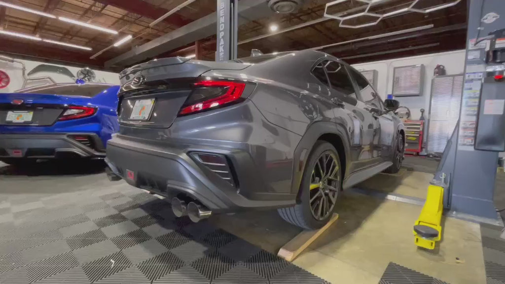 Invidia WRX 2022-2024 R400 Cat Back Exhaust Subaru | HS22WRXGM4SS ...