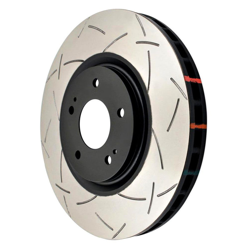 DBA 4000 Series T3 Slotted Front Rotor 2003-2006 Mitsubishi EVO 8 + 9 ...