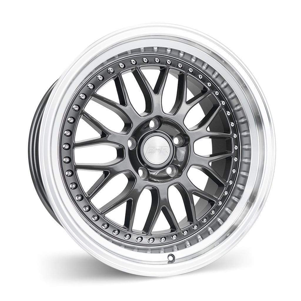 ESR 18x9.5 5x114.3 +35 73.1 Gunmetal Machine Lip SR01 Wheel – Import Image Racing