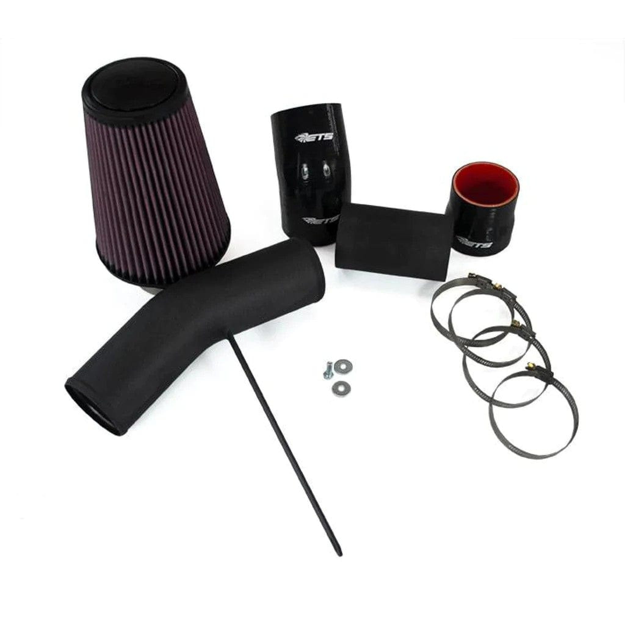 ETS Cold Air Intake Kit Wrinkle Black 2008-2014 Subaru STI | 200-20-IN ...