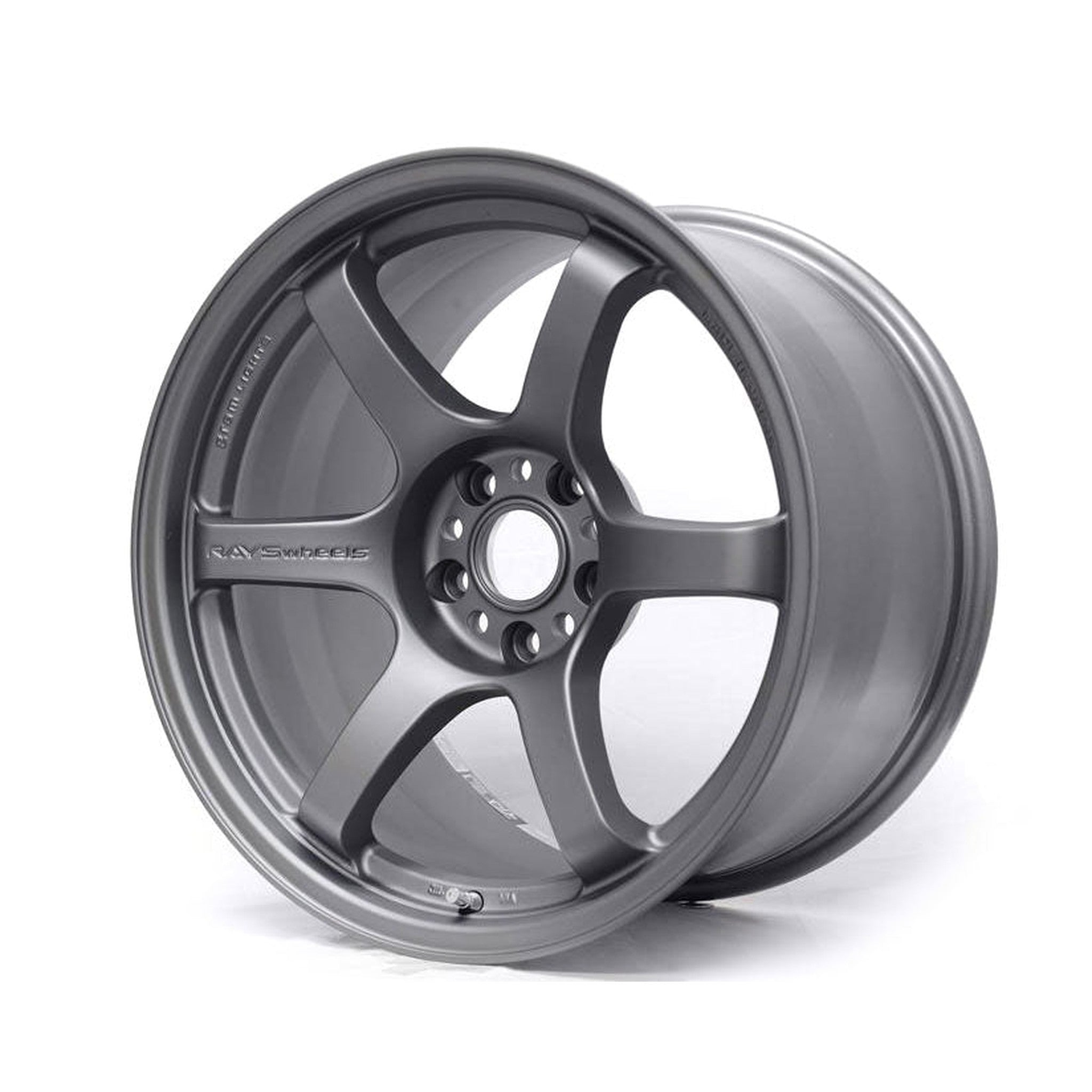 Gram Lights 57DR 18x9.5 +38 5x114.3 Semi Gloss Black Wheels | WRX STi ...