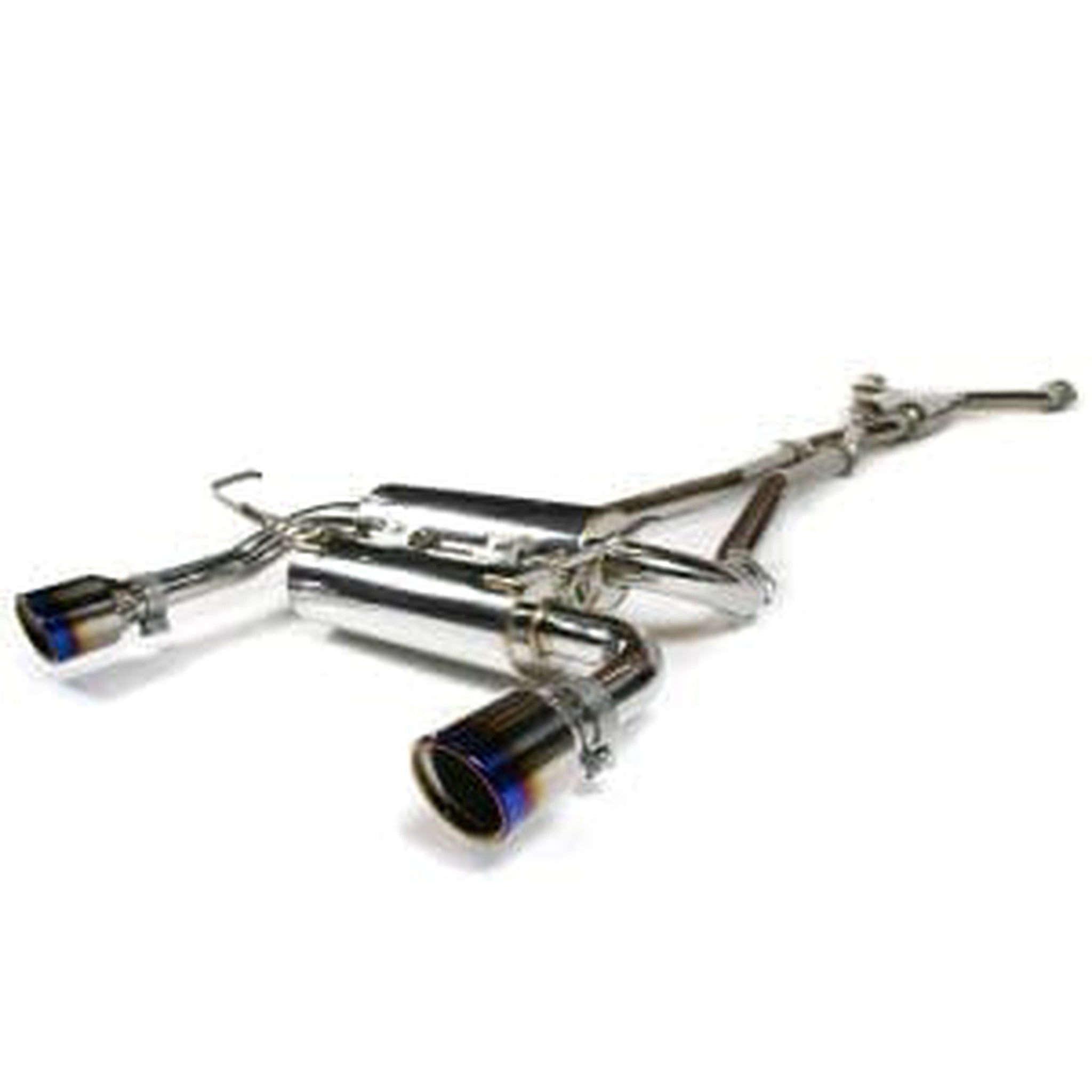 Invidia Gemini Rolled Titanium Tips Cat Back Infiniti G35 Coupe 03-06 ...