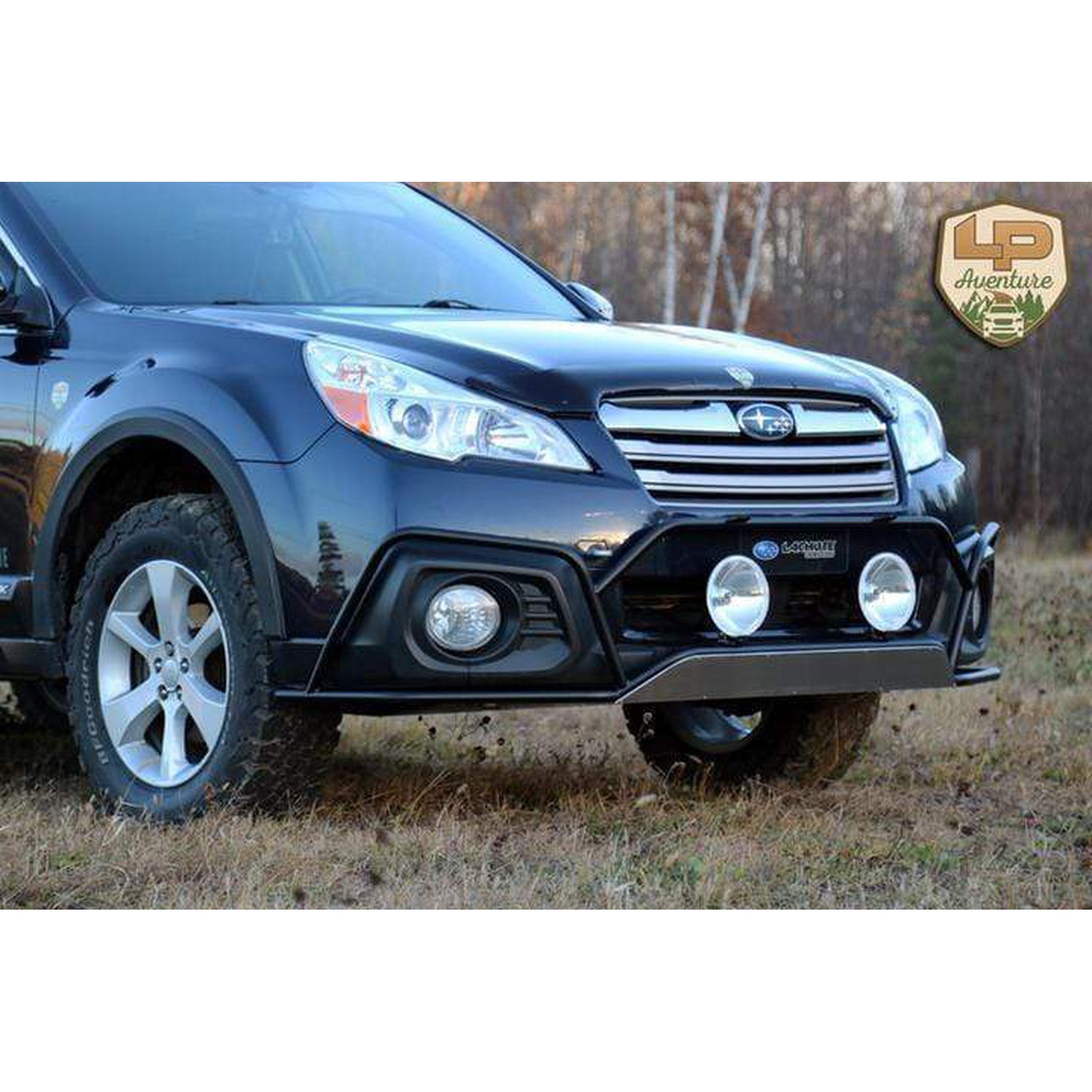 LP Aventure Big Bumper Guard Bare Subaru Outback 2013 2014