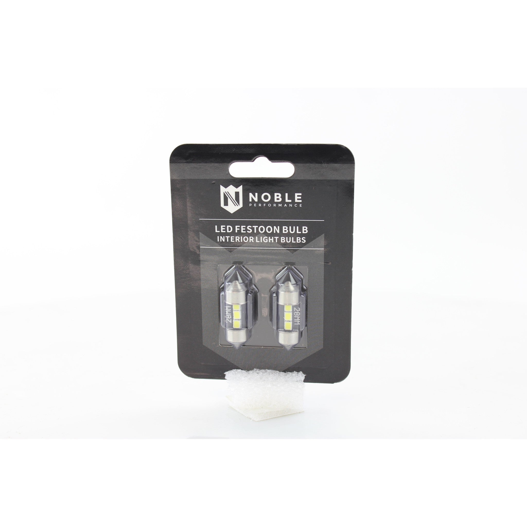 Noble 28mm Festoon Stage II 3 Chip LED Bulbs (2 pack) - Universal ...