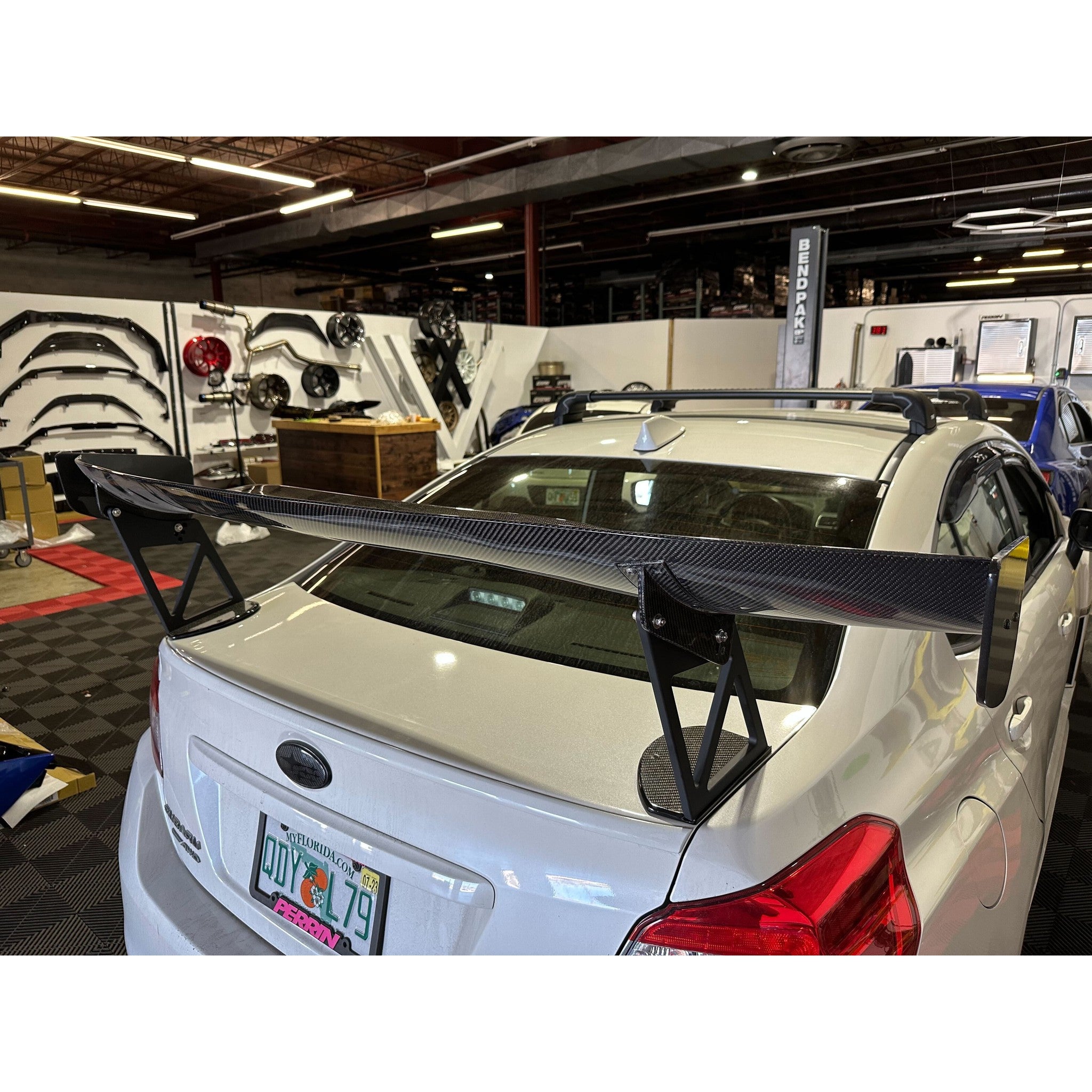 Noble 300 Series Carbon Fiber Touring Wing Subaru Wrx Sti 2015 2021
