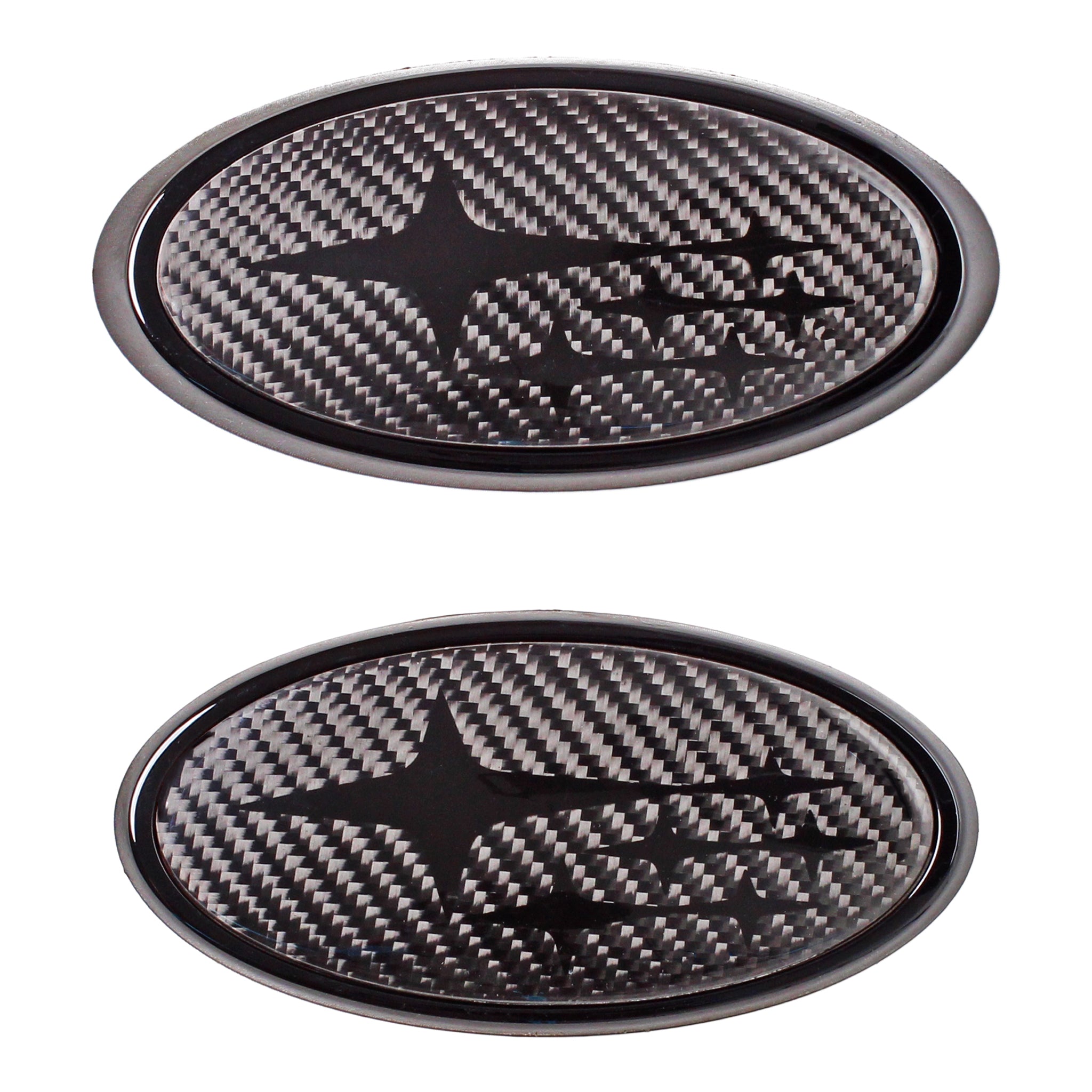 Noble Carbon Fiber Front and Rear Emblems Subaru WRX / STI 15-21 ...