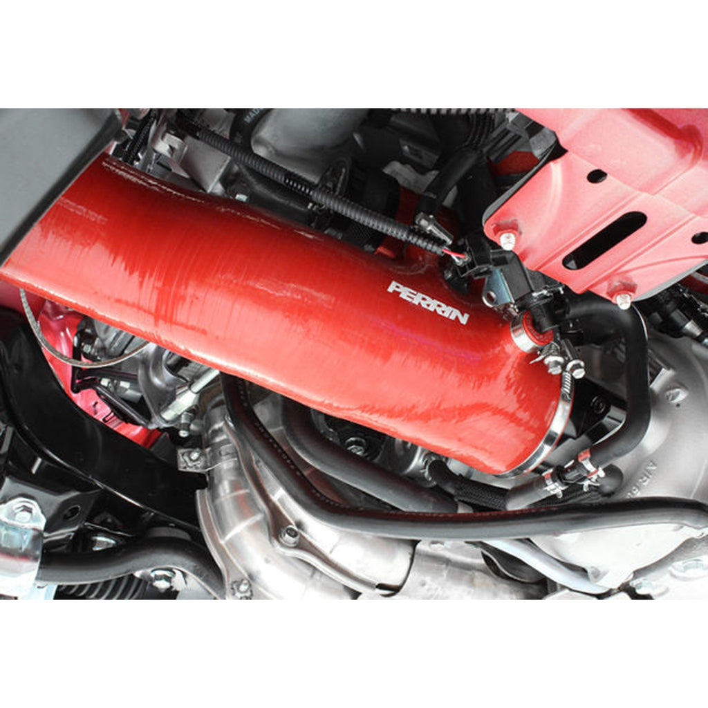 Perrin Black 3in Turbo Inlet Hose w/ Nozzle Subaru WRX 2015-2021 ...
