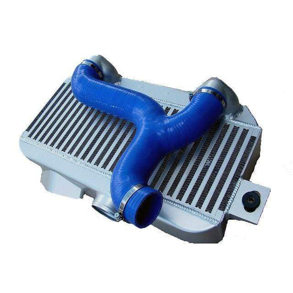 Process West Black Top Mount Intercooler w/ Shroud Subaru WRX 2002-200 ...