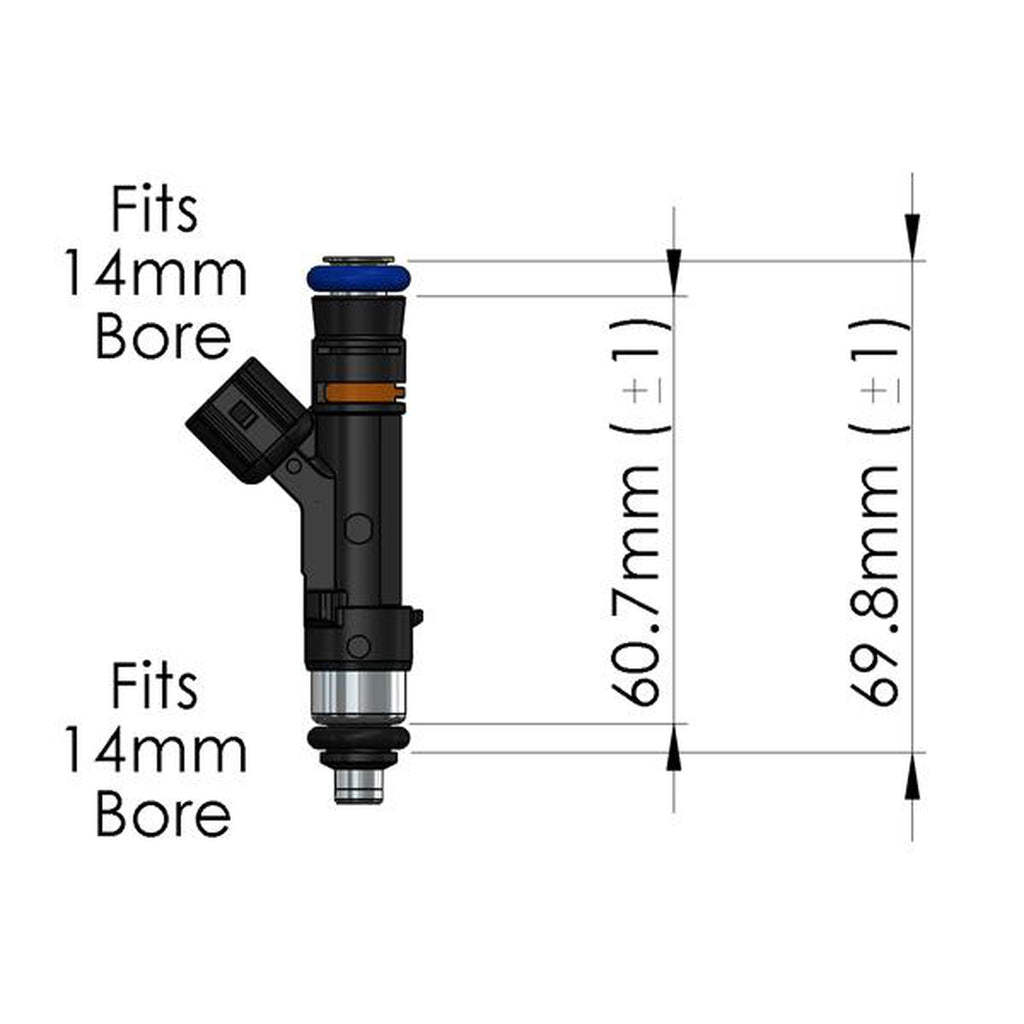 Radium Dual Port Injection (DPI) Fuel Rails Subaru WRX 2002-2014 ...