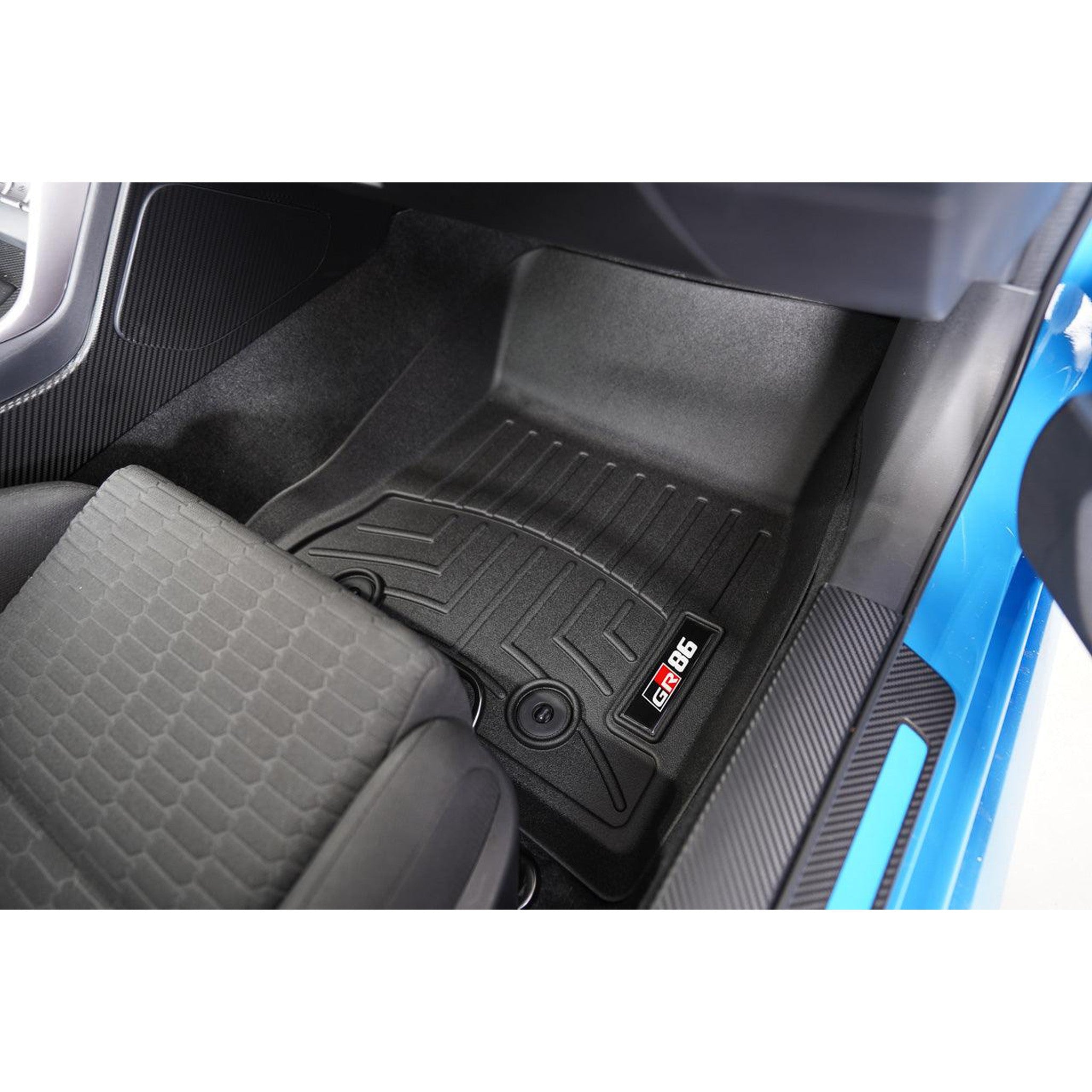 Sticker Fab Toyota "GR86" Emblems for Weathertech Floor Mats (Single ...