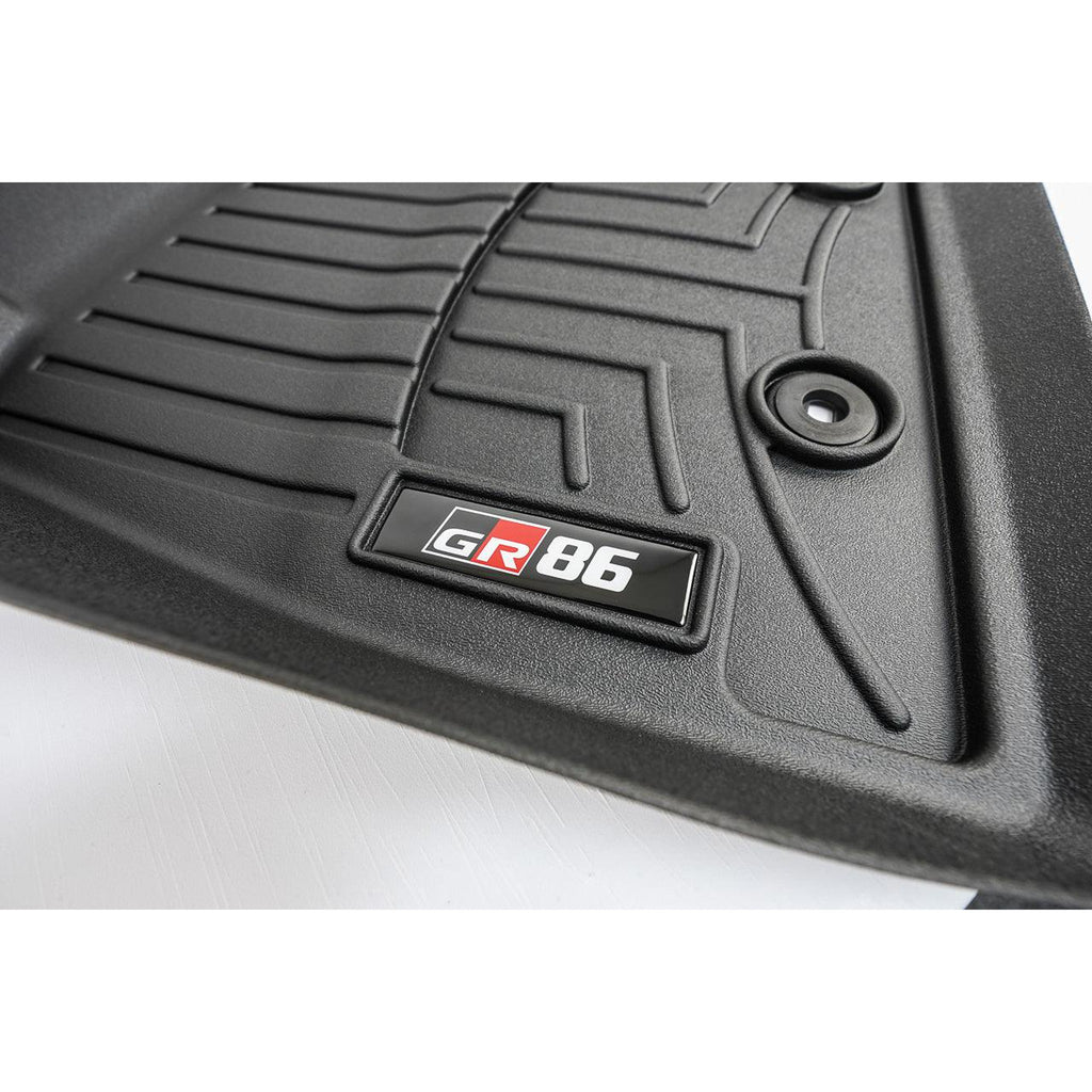 Sticker Fab Toyota "GR86" Emblems for Weathertech Floor Mats (Single ...