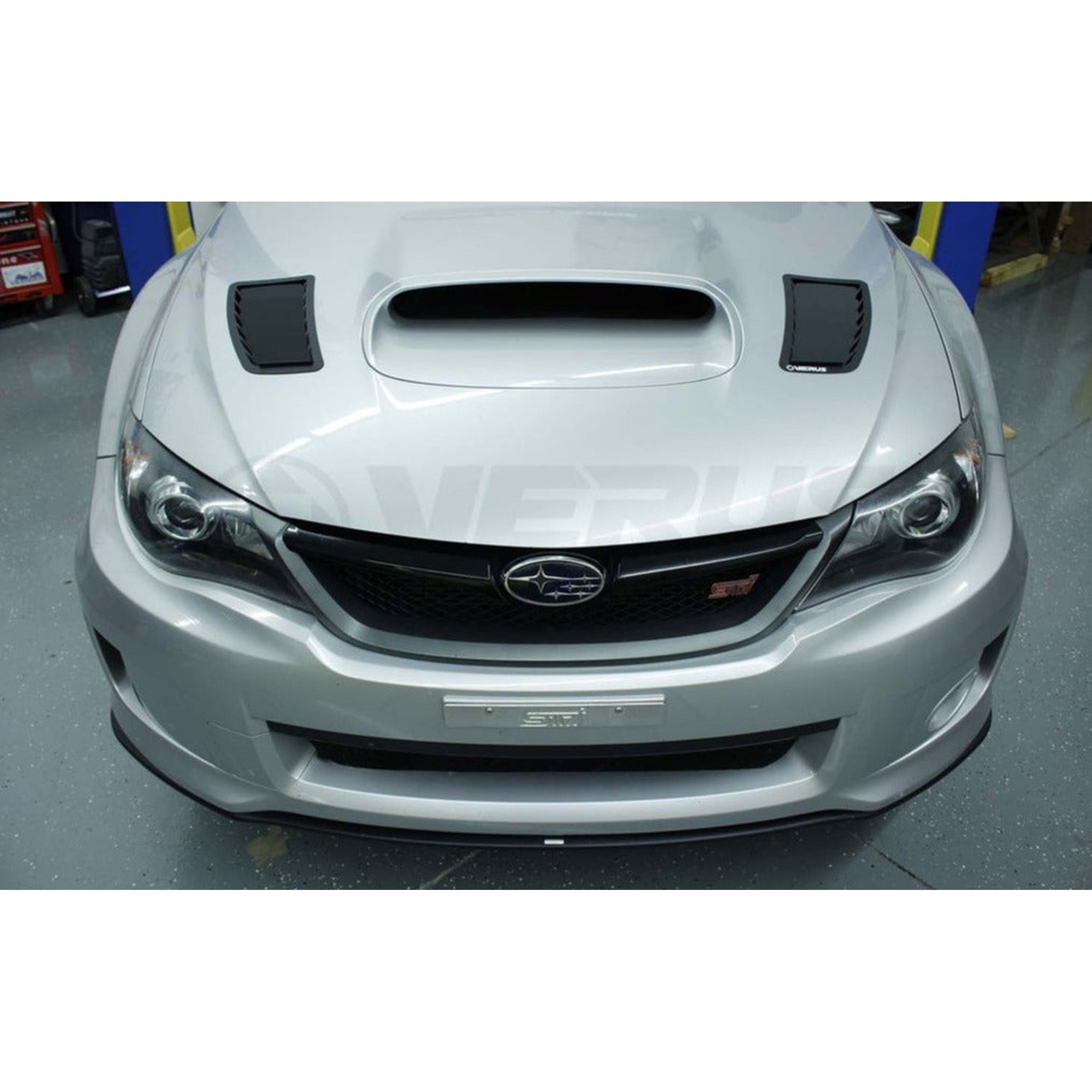 Verus Engineering Hood Louvre Kit Black Subaru WRX / STI 2008-2014 ...