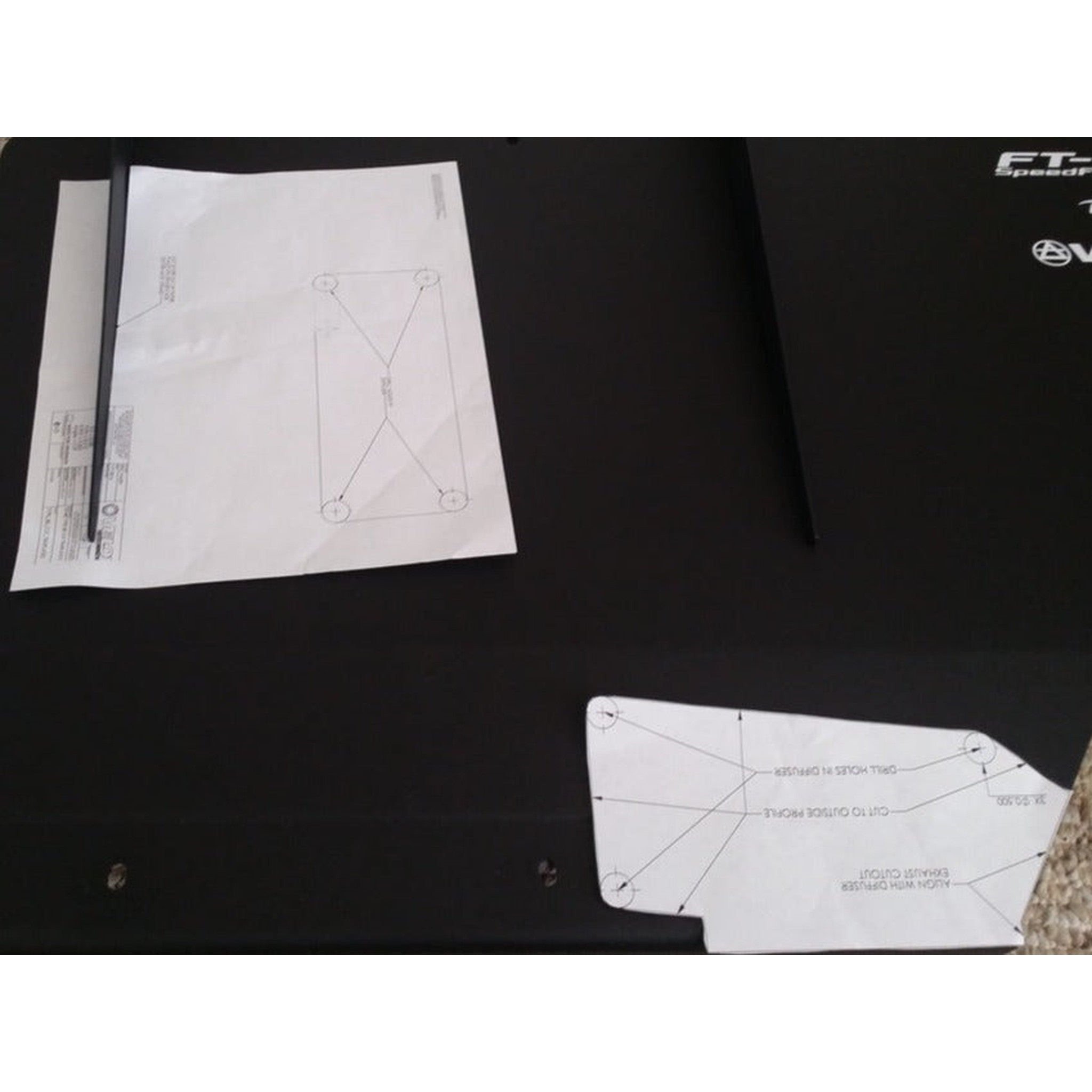 Verus 2013-2020 Subaru BRZ / GT86 Tomei Type 80 Diffuser Install Kit ...